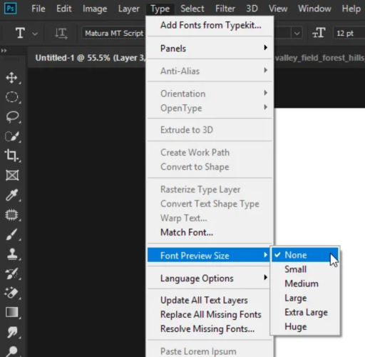 Photoshop 21.1.1 Text Font Lag Performance Issue - Adobe Community ...
