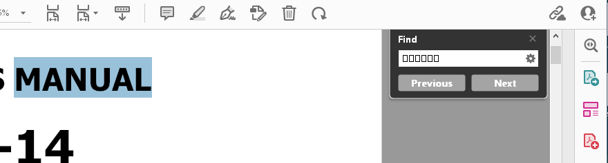 Why this pdf is not searchable? Not scanned, maybe... - Adobe Product ...