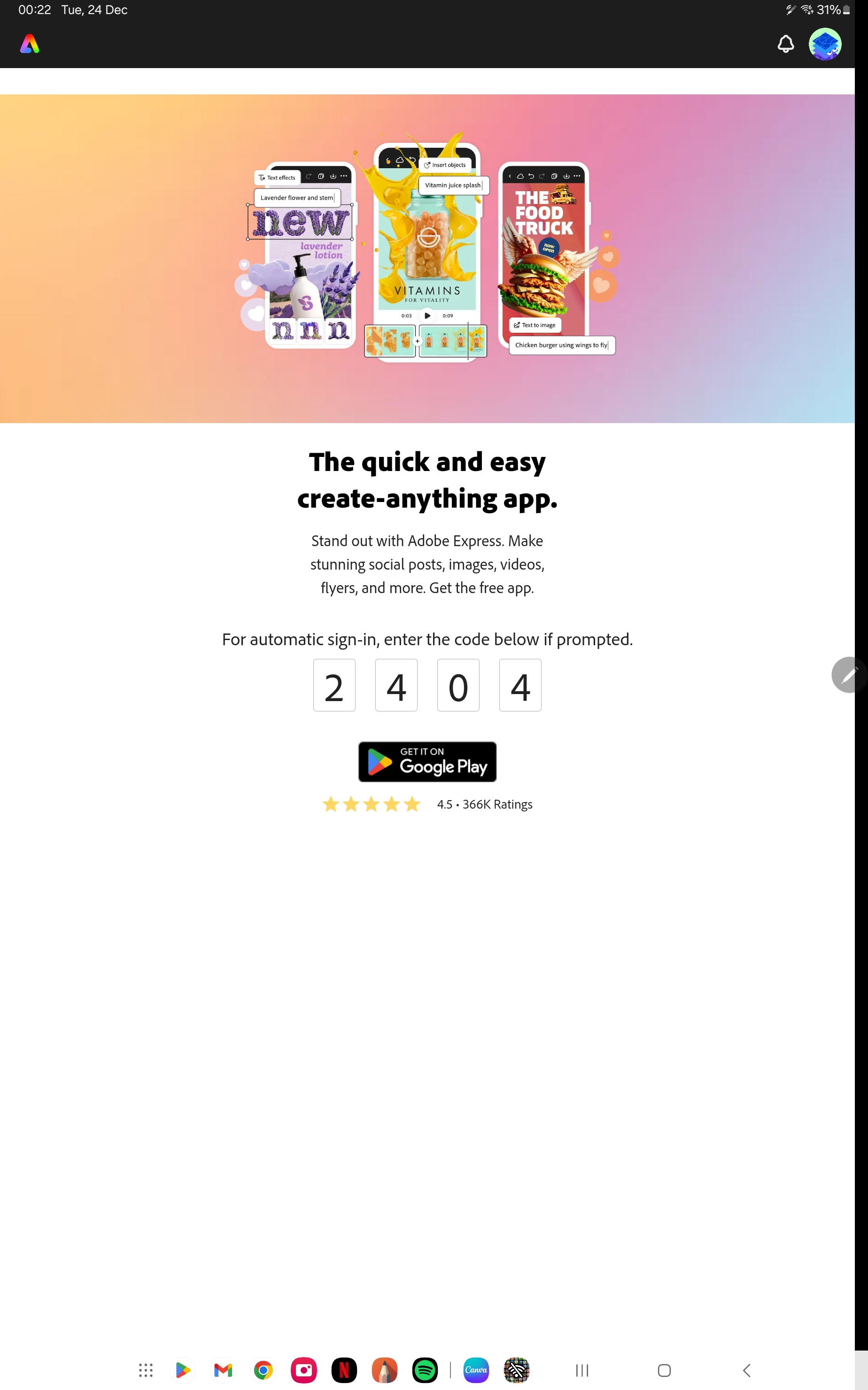 How to get passed this screen? - Adobe Community - 15055429