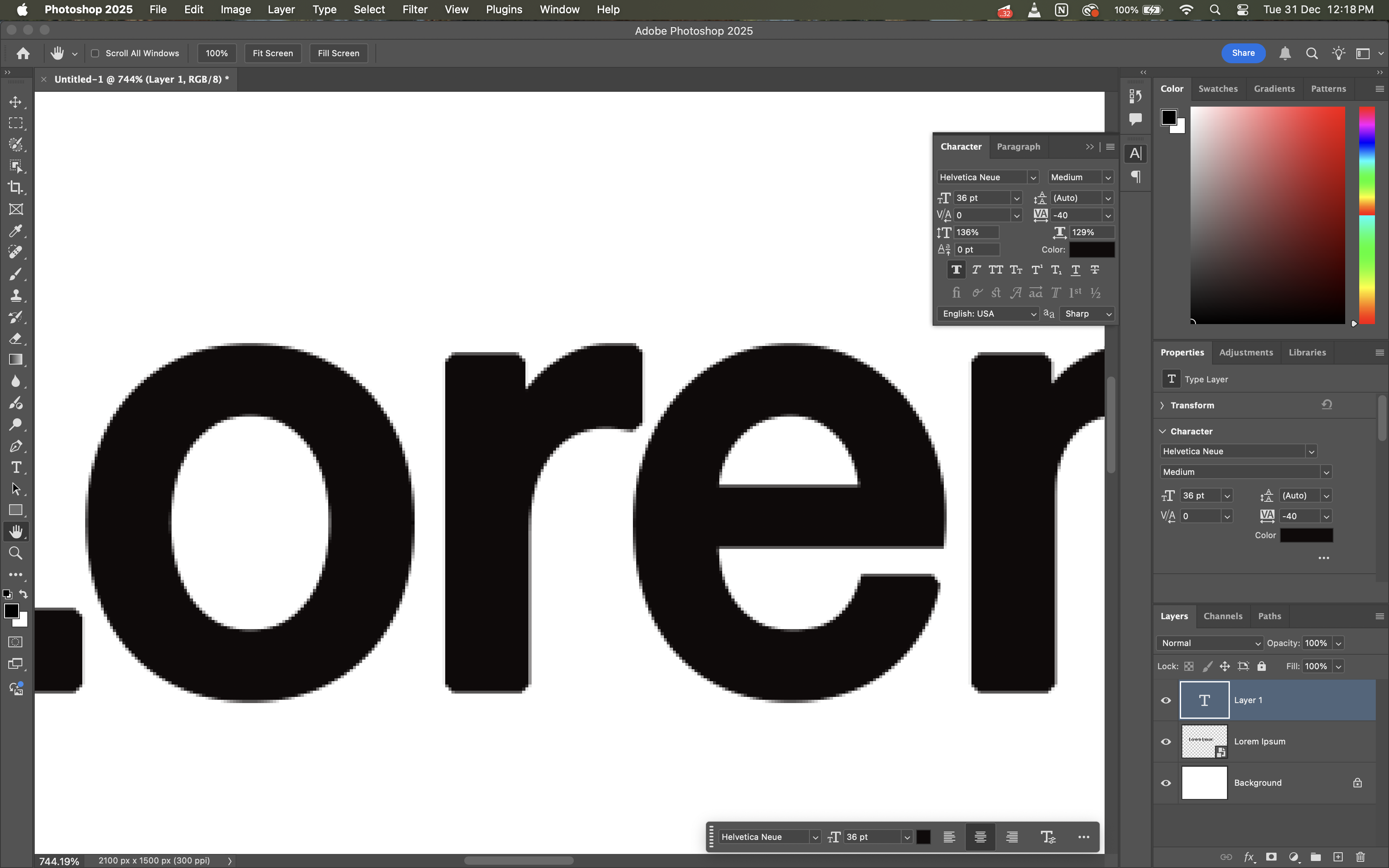 Photoshop is suddenly pixelating text and vector, ... - Adobe Product ...