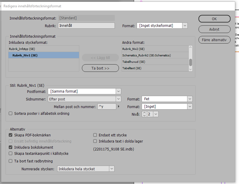 Solved: TOC Generation or Update Crashes InDesign - Adobe Community ...