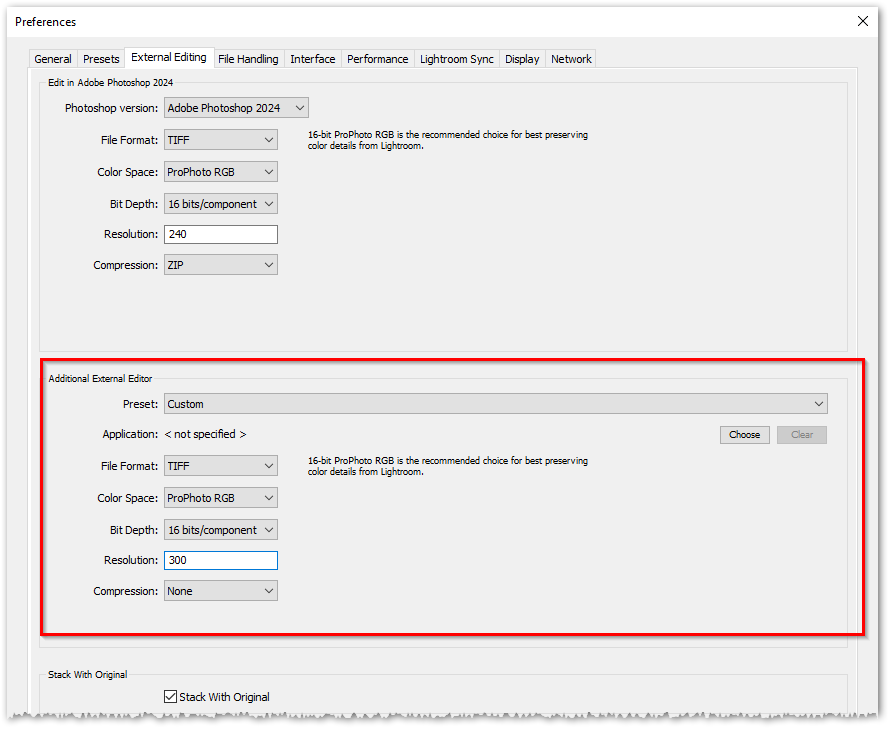 Lightroom Classic Preferences - Adobe Product Community - 15080732