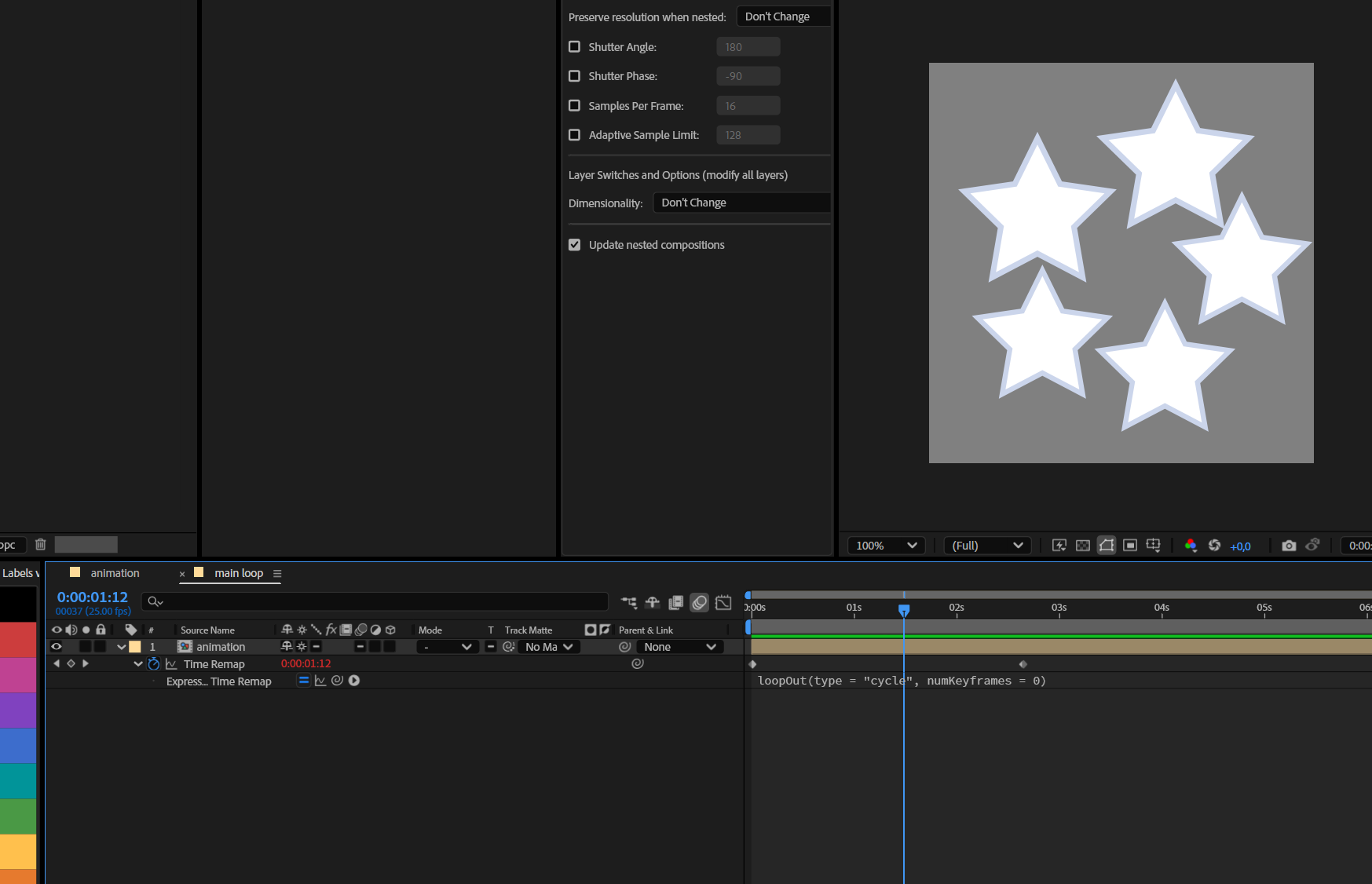 Time remap loop out does not work correctly withou... - Adobe Product Community - 15085259