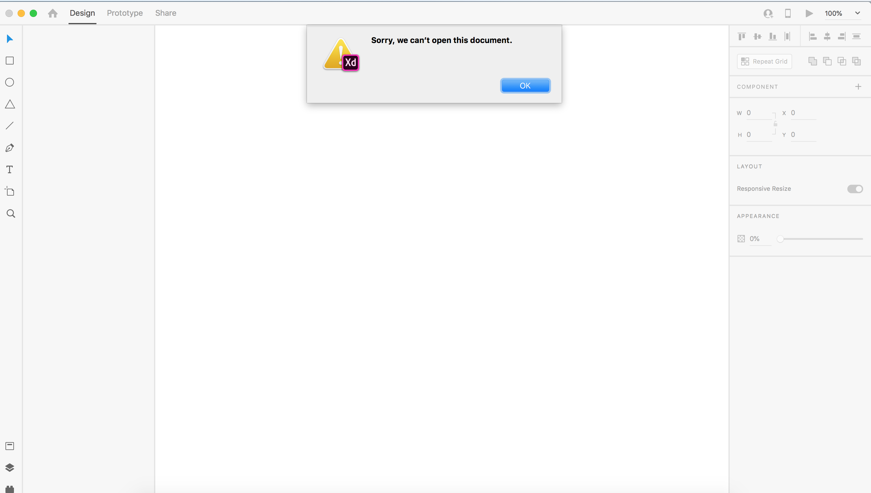 Unable to open Cloud Documents in Adobe XD - Adobe Community - 11038154