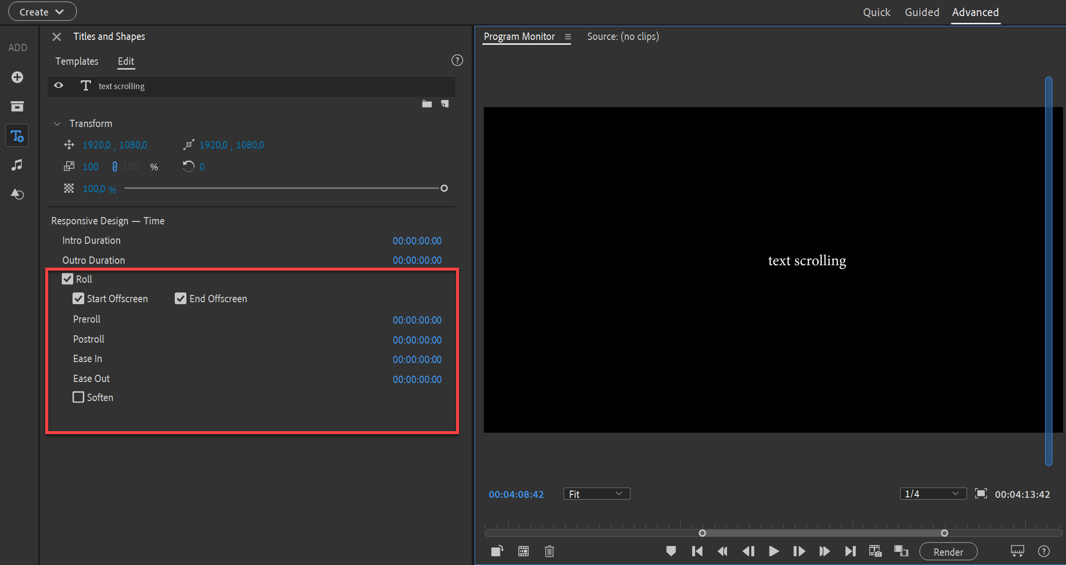 Solved: Premiere elements 2025 Text Crawl? - Adobe Product Community ...