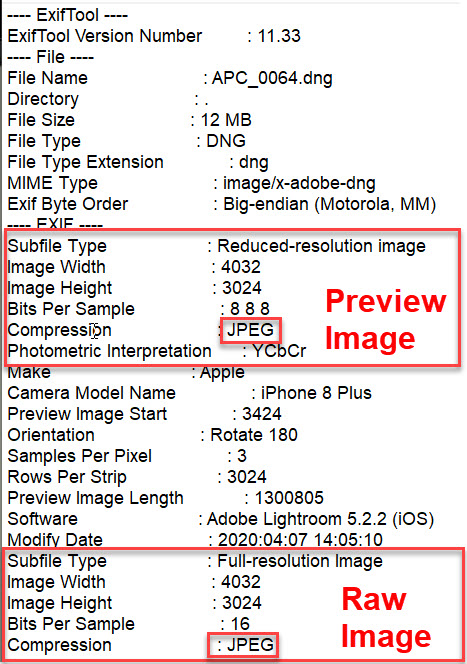 Solved: Checking compression of DNG file format? - Adobe Community ...