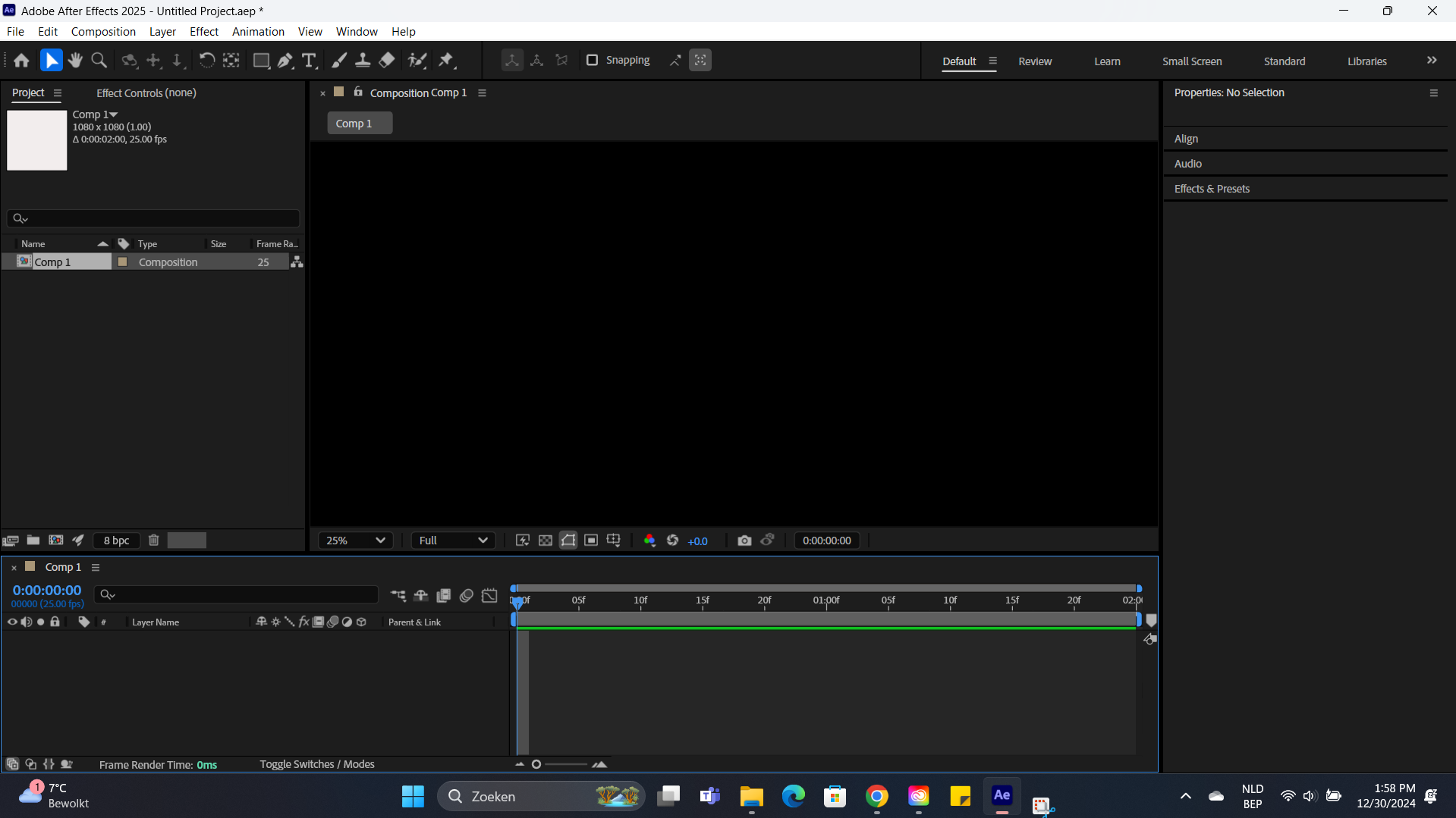Solved: My composition window in After Effects shows bl - Adobe Community - 15113034