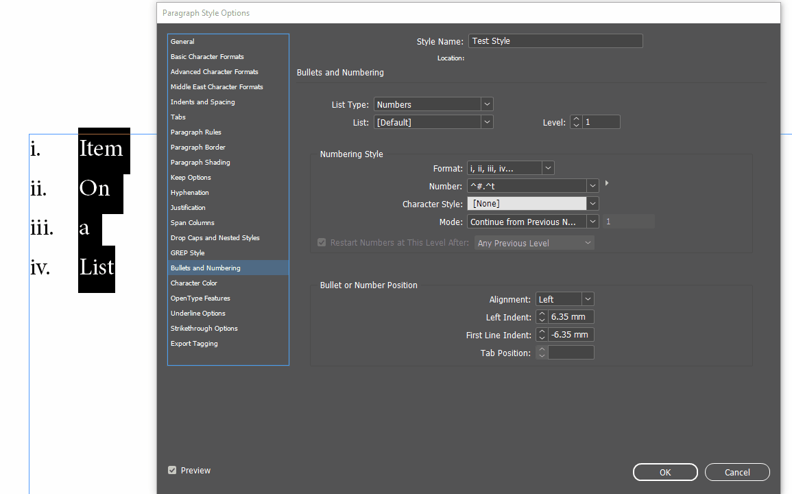 Solved: Changing Alphabet in numbered list - Adobe Community - 15119231