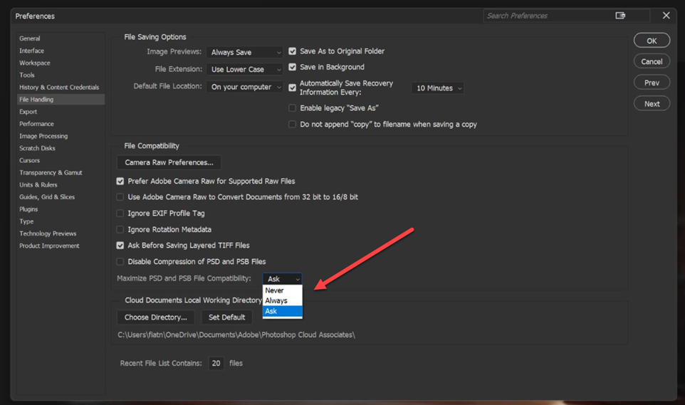 Solved: Maximize Compatibility - Adobe Community - 15127173