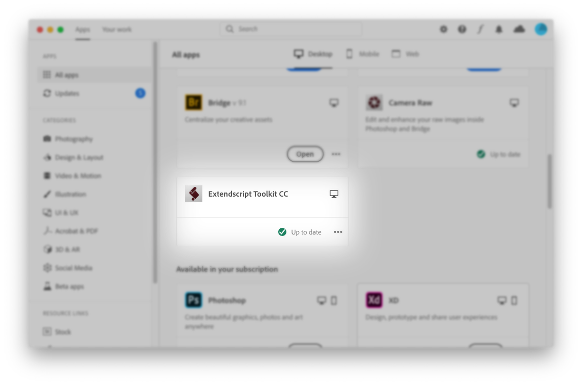 Solved Adobe Extendscript Toolkit Cc Download For 64 Bit Adobe Support Community 9575982 