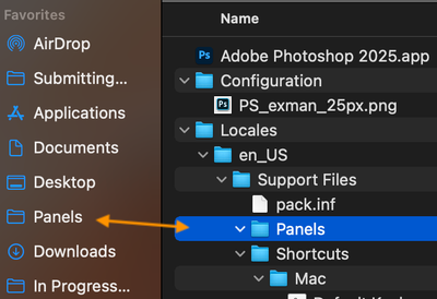 Mac Photoshop 2025, removed ability to drag folder... - Adobe Product Community - 15128853