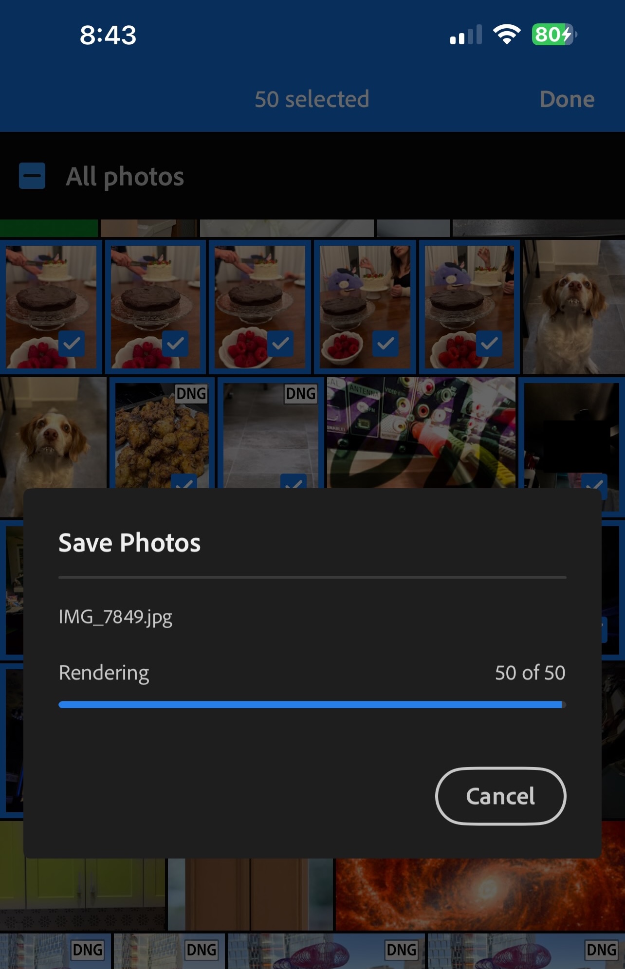 P: LR iOS batch export gets stuck - Adobe Product Community - 14959858