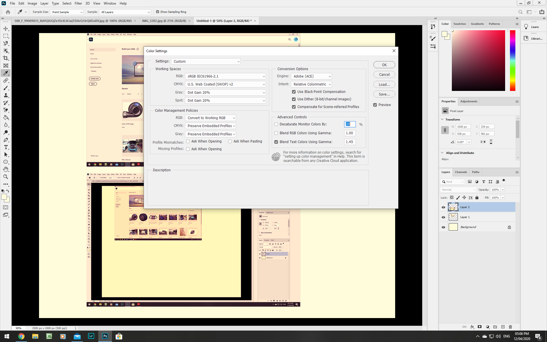 Help photoshop colour wrong - Adobe Product Community - 11040910