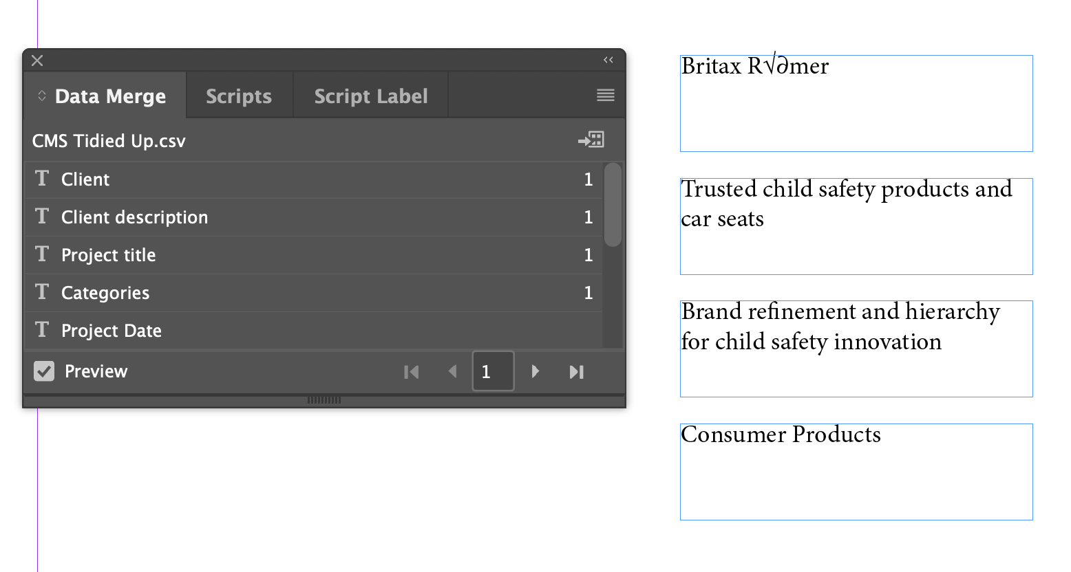 Indesign Data Merge is driving me INSANE - Adobe Product Community ...