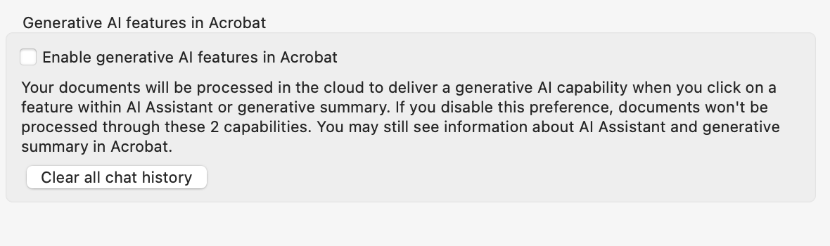 STOP with the AI user prompts in Acrobat. It's get... - Adobe Product ...