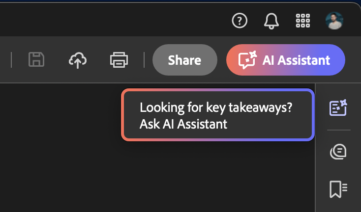 STOP with the AI user prompts in Acrobat. It's get... - Adobe Product ...