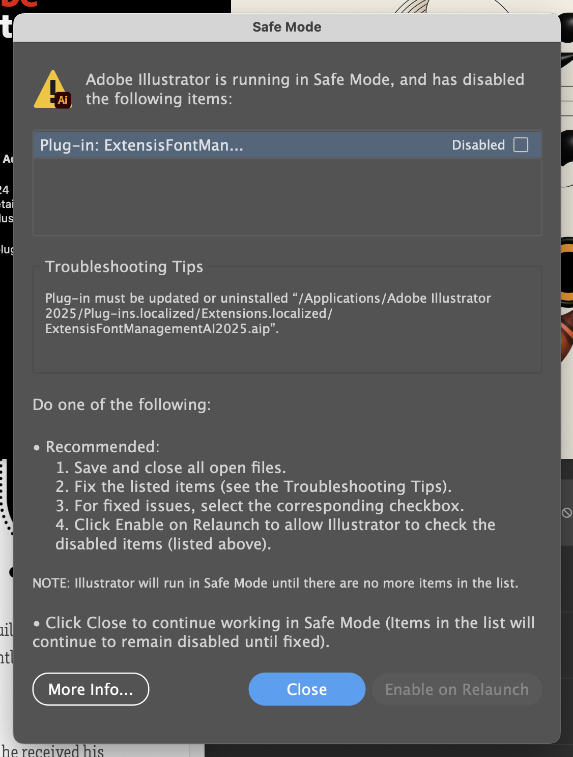 Solved: Adobe / Extensis Conflict (Safe Mode) Errors - Adobe Product ...