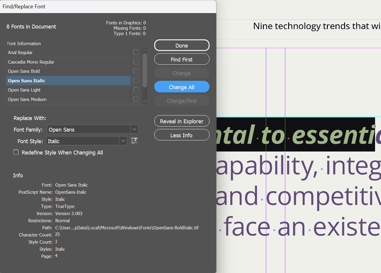 Solved: Font path in InDesign is incorrect - Adobe Product Community - 15161898