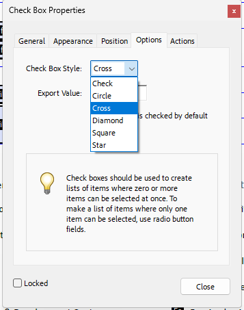 Converting Word Checkbox to PDF - Adobe Product Community - 14777903