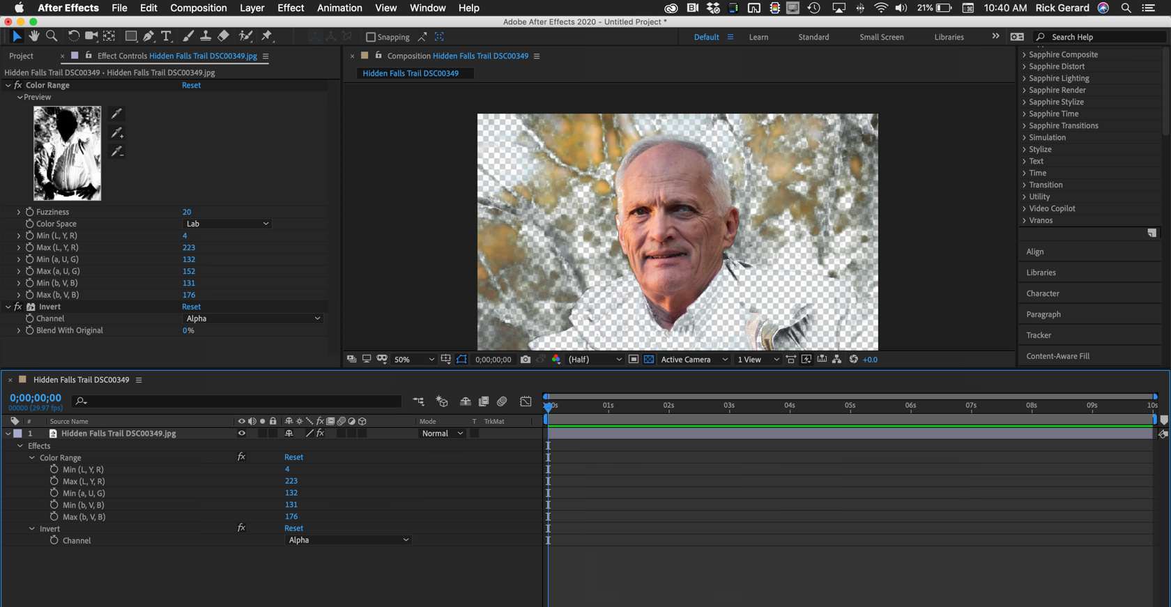 Solved: Invert Color Range Key - Adobe Product Community - 11045698