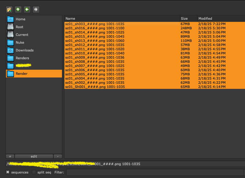 Importing multiple image sequences - Adobe Community - 15163963
