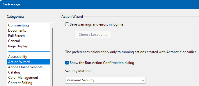 Solved Remove Password Multiple Pdfs Action Wizard Adobe