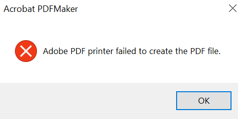 Solved: Acrobat PDFMaker was not able to mail merge the do... - Adobe Product Community - 13664898
