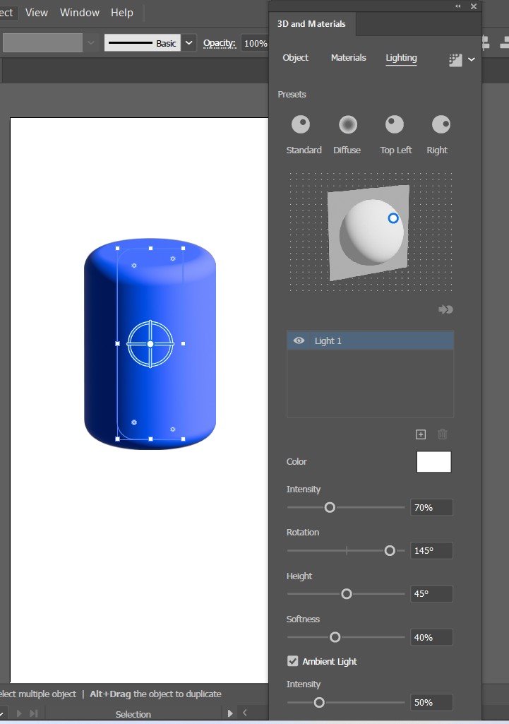 해결됨: 3d and materials > lighting 창에서 shadow 기능 보이지 않음 - Adobe Community ...