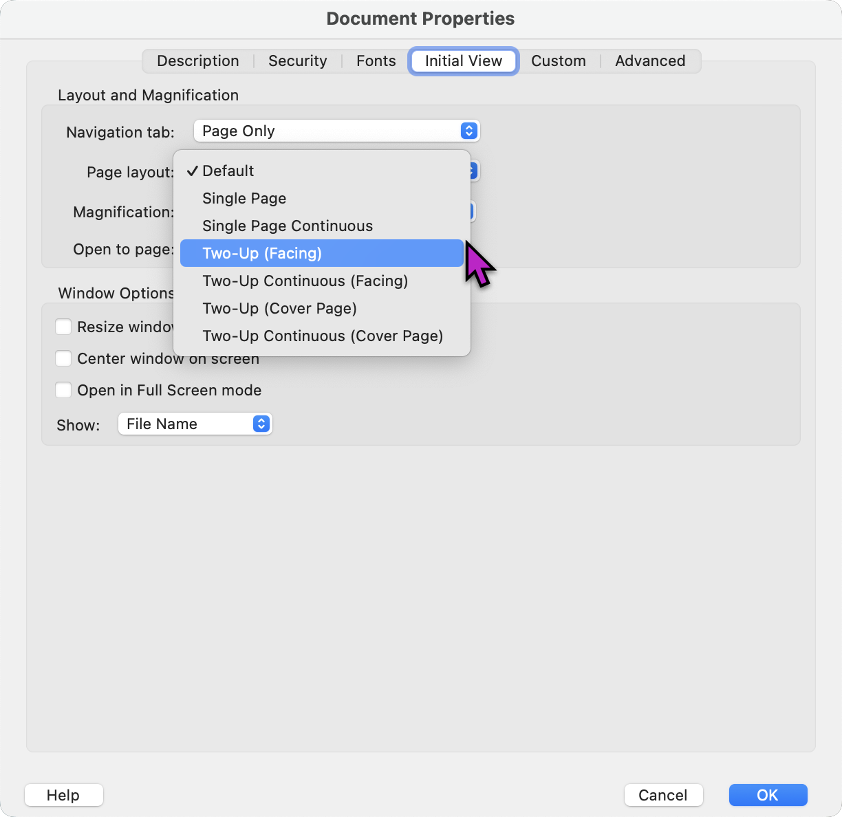 InDesign Page Numbering - page spreads - Adobe Product Community - 15178153