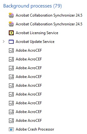 Why Are There So Many Connections To Adobe AcroCEF... - Adobe Product ...
