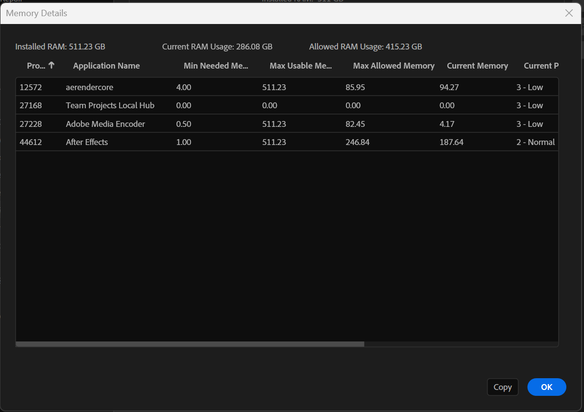 Media Encoder and AE encoding performance both ins... - Adobe Community - 15185834