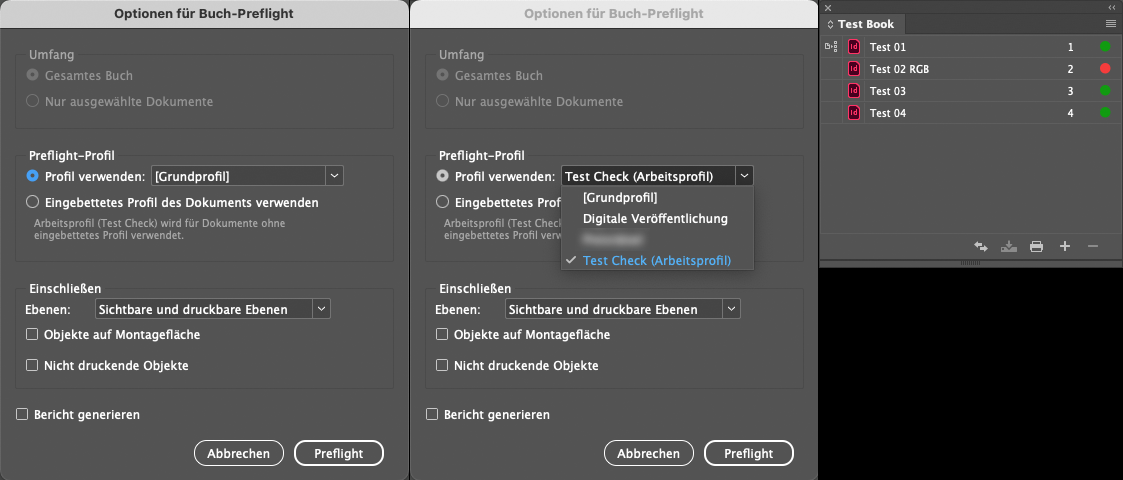Book Preflight panel uses [Basic] preflight profil... - Adobe Product ...