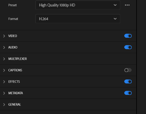 A single .mts file Thru Adobe Media Encoder to mp... - Adobe Community ...