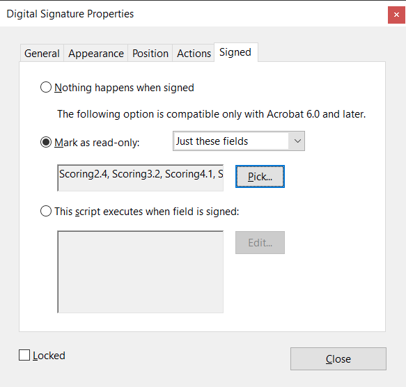 Solved: How to lock form fields after filling the form - Adobe Product ...