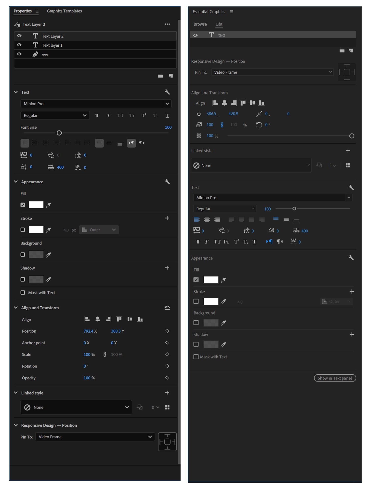 Alignment panel has been moved to bottom of Proper... - Adobe Community ...