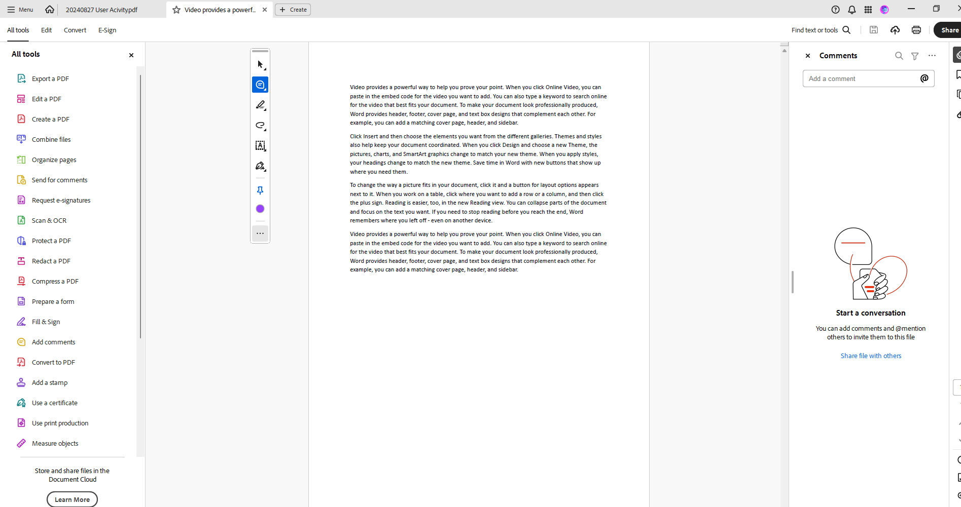 Comment - Pen tool missing - Acrobat Reader and Pr... - Adobe Product ...