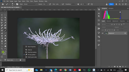 P: contextual task bar - Adobe Product Community - 15206190