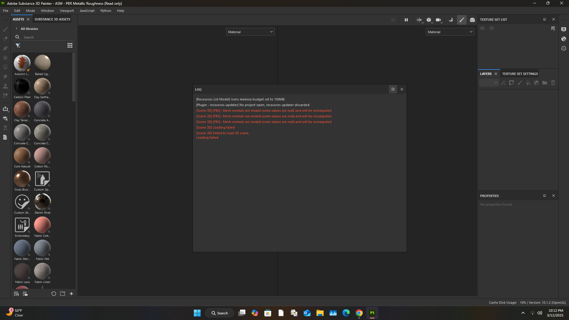Not able to open Fbx and Obj files in Substance 3D... - Adobe Product ...