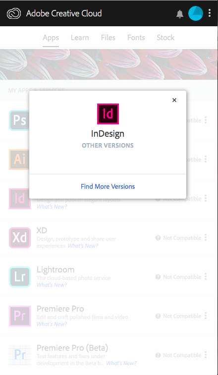 Can't install previous versions of CC apps - Adobe Product Community ...