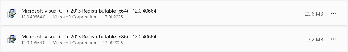Installations Error 183 (msvcp120.dll) bei PS Elem... - Adobe Product ...