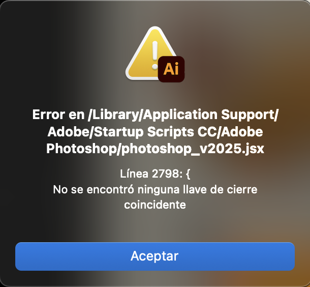 Error in Startup Script - Line 2798 (No matching c... - Page 4 - Adobe Community - 15230156