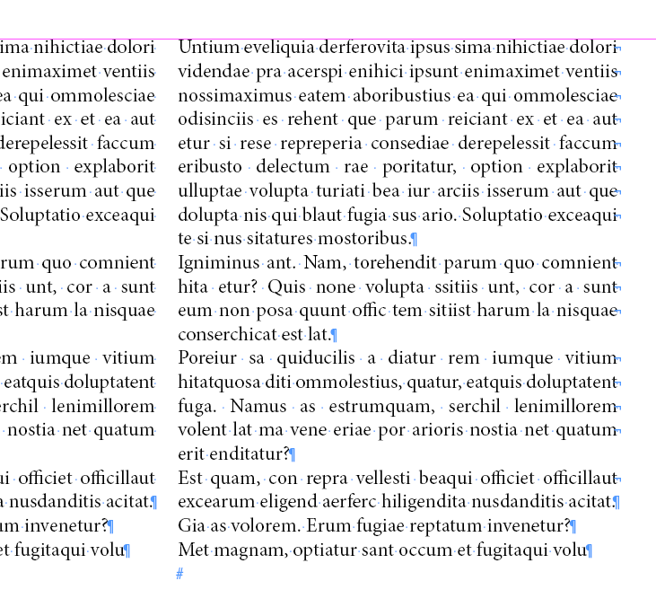 Solved: Soft return at end of line - Adobe Community - 15236469
