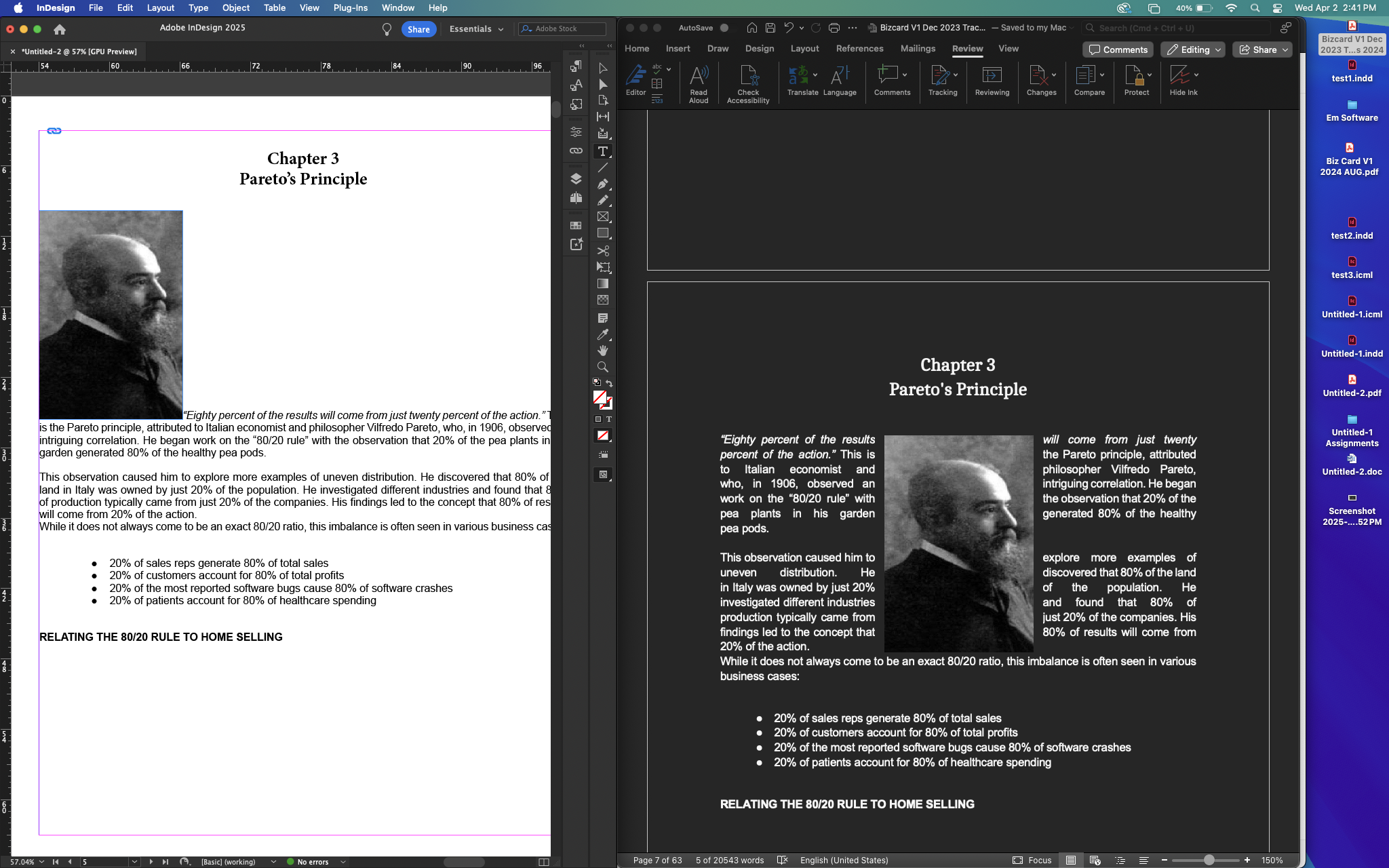 Solved: Text wrap in word doc doesn't apply when placed to... - Adobe ...