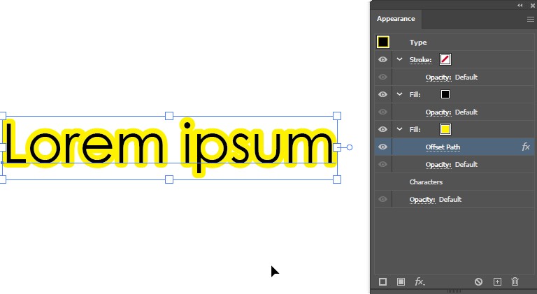 Scripting appearance, 2 fills, second with offset... - Adobe Community ...