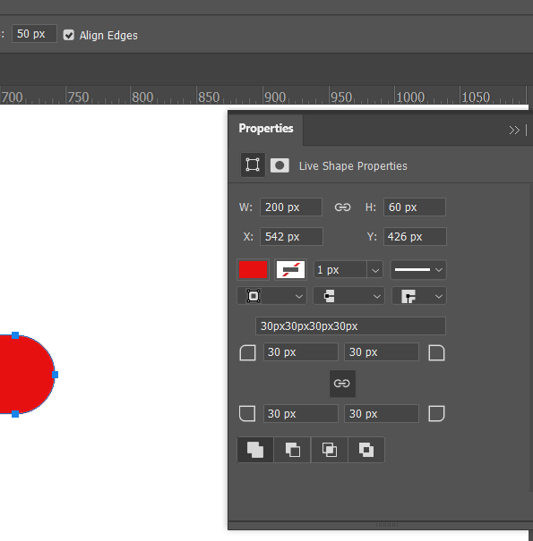 Solved: Rounded Rectangle Tool Always Creates Asymmetrical... - Adobe ...