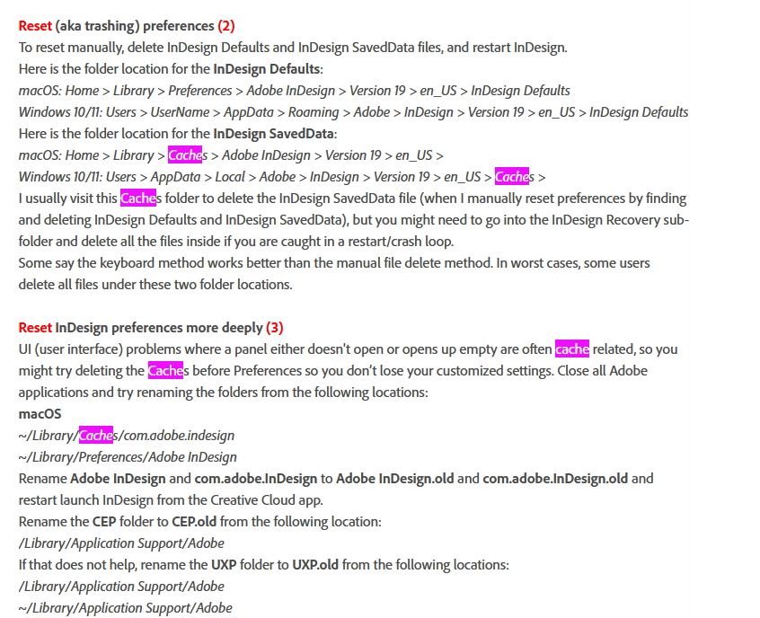 command+Z shortcut (Undo) does not work, Indesign ... - Adobe Community - 15254722