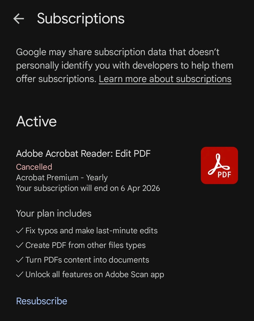 Refund and cancelation annual subscriptionfor Ado... - Adobe Product Community - 15260795