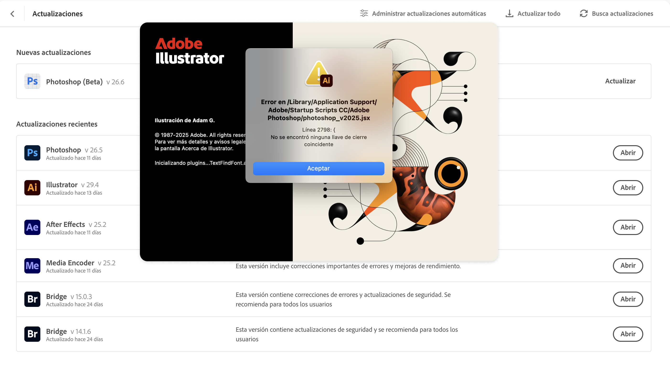 Script error on startup - Adobe Community - 15237474