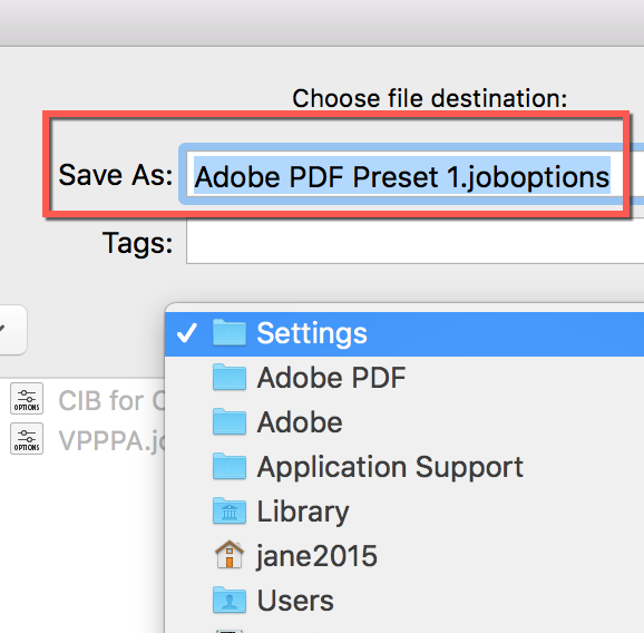 Custom Save Presets? - Adobe Support Community - 11057445