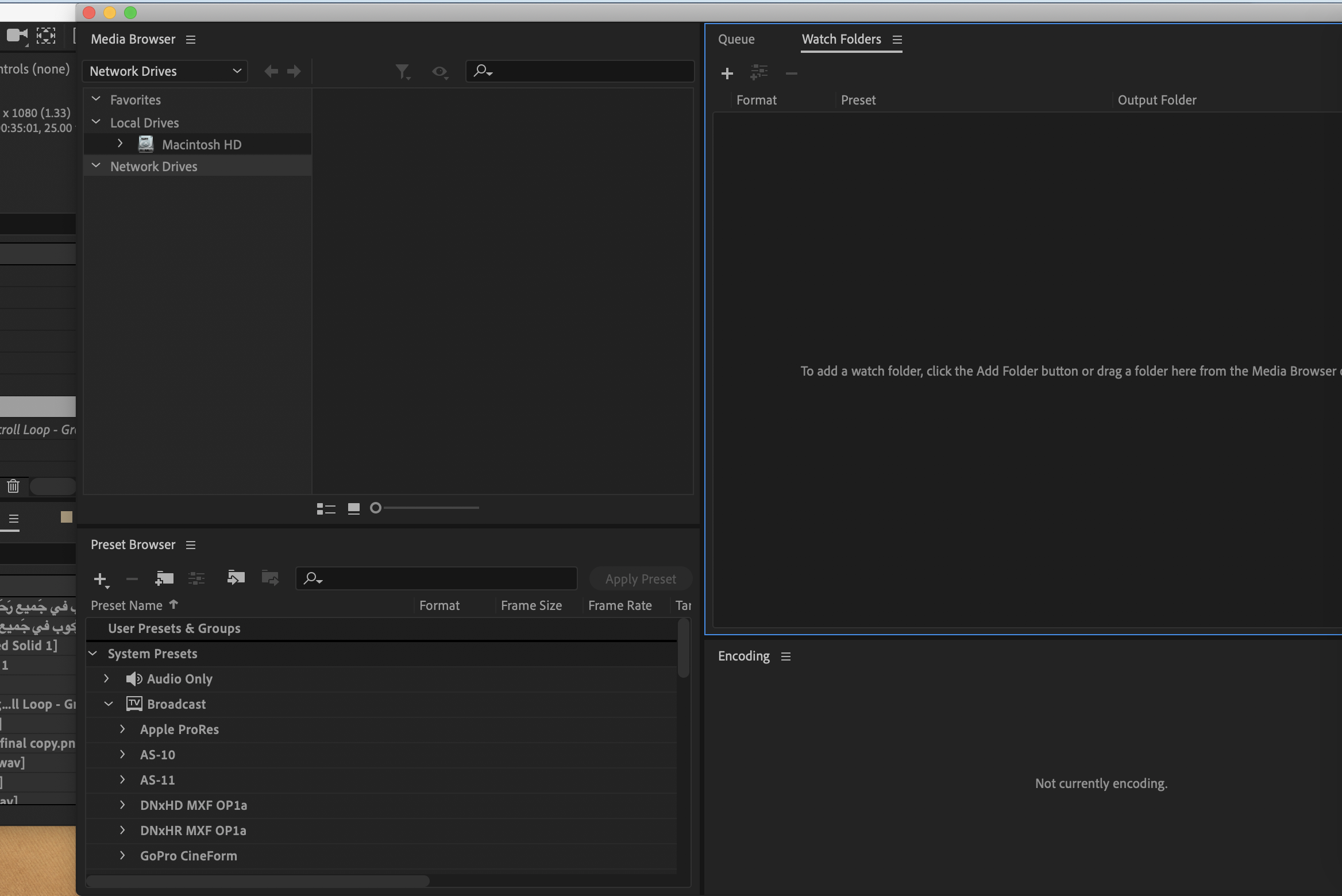 when I make rendering in adobe media Encoder - Adobe Community - 10644858